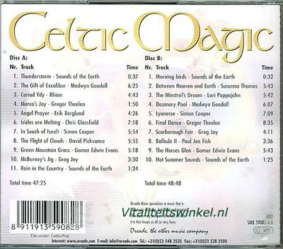 Celtic Magic dubbel CD Keltische muziek - Vitaliteitswinkel voor ...